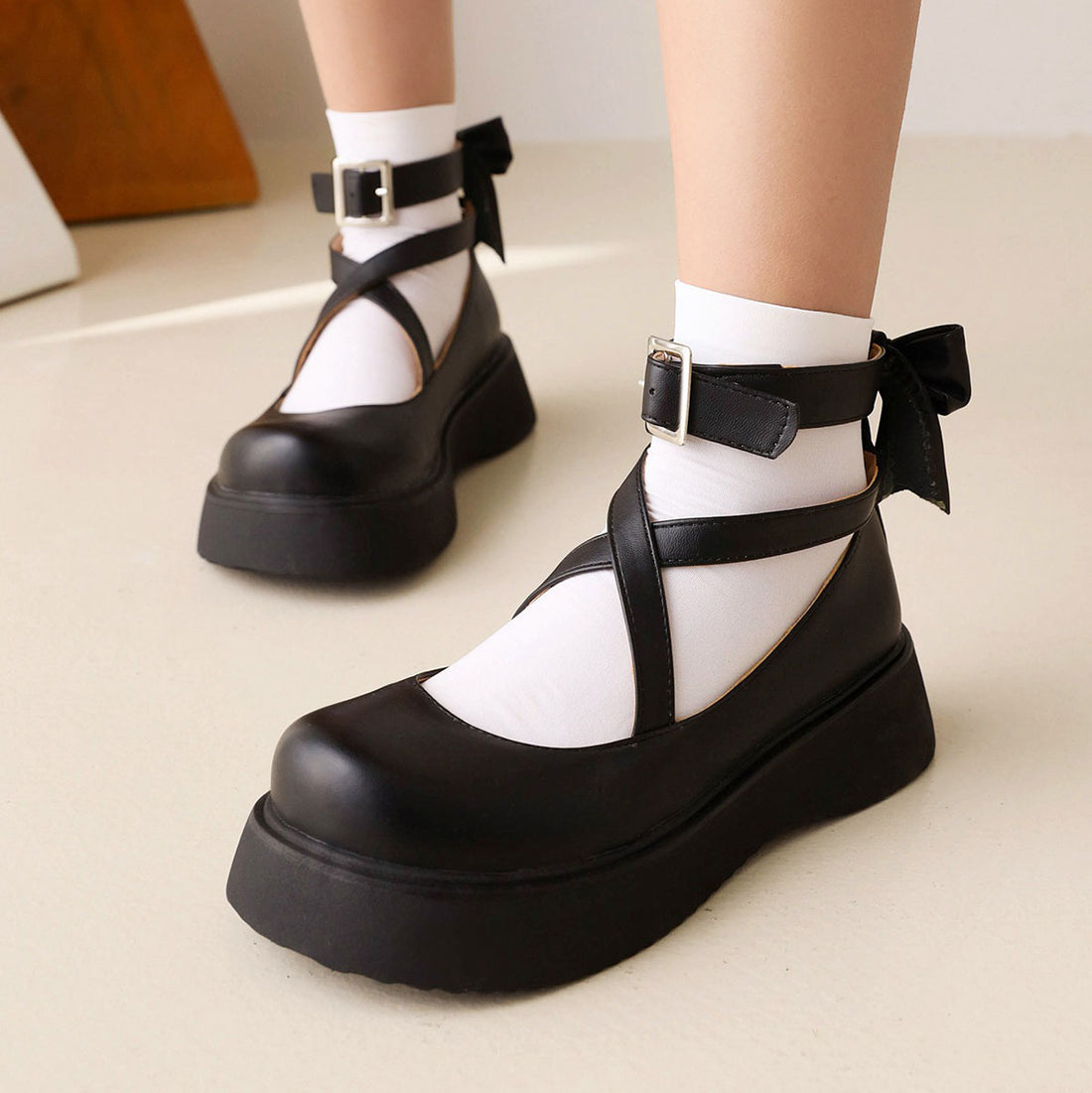 Bow Platform Shoes SE23363