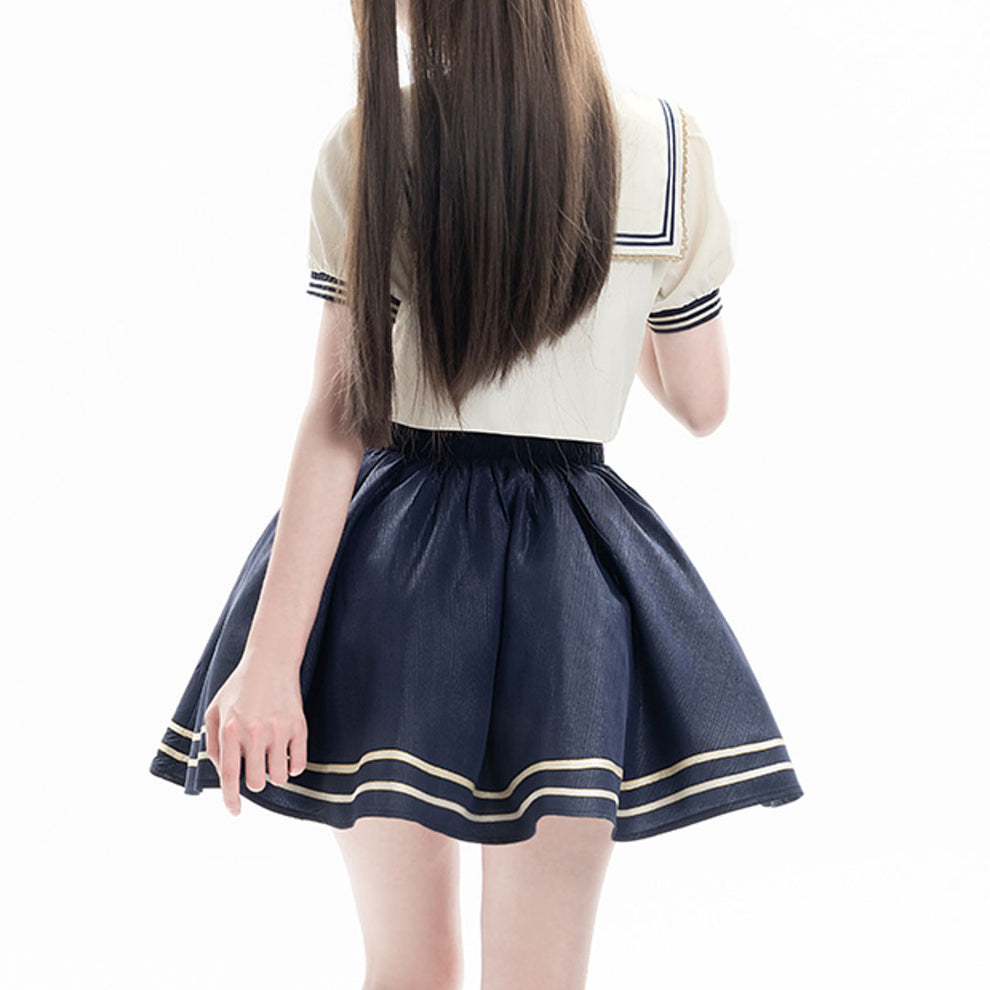 Bowknot Navy Sailor Set SE22843