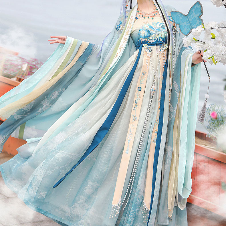 Lotus Blue Hanfu Dress SE22735