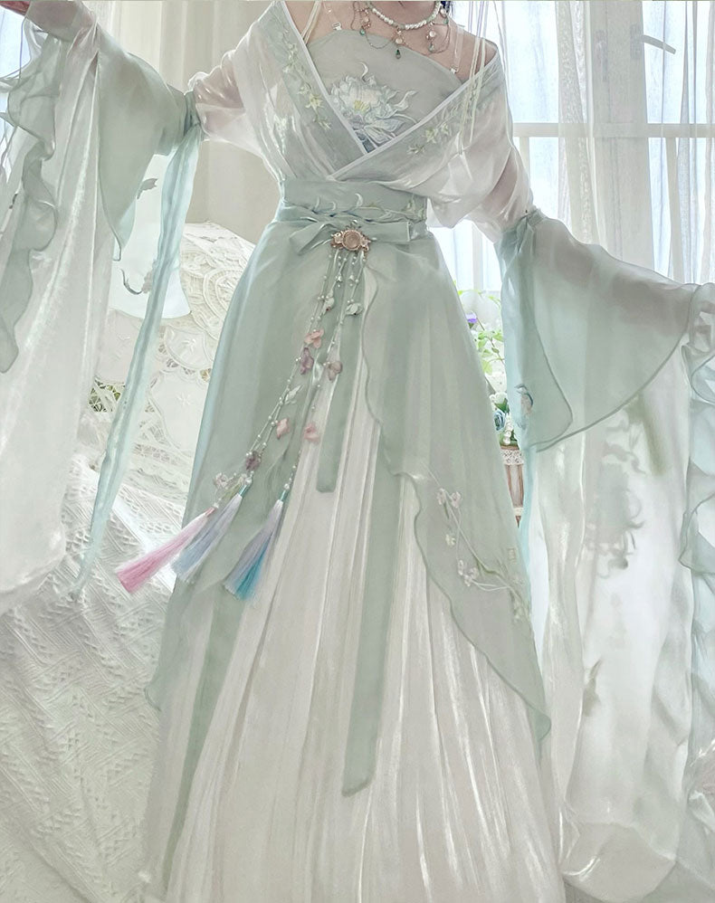 Lotus Flower Hanfu Dress SE22867