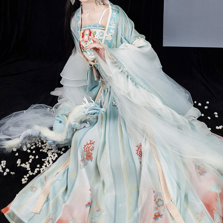 Sweet Flower Hanfu Dress SE22747