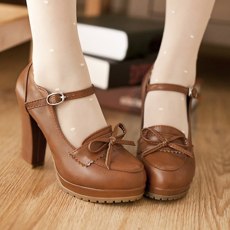 Lovely Bowknot Heels SE4431